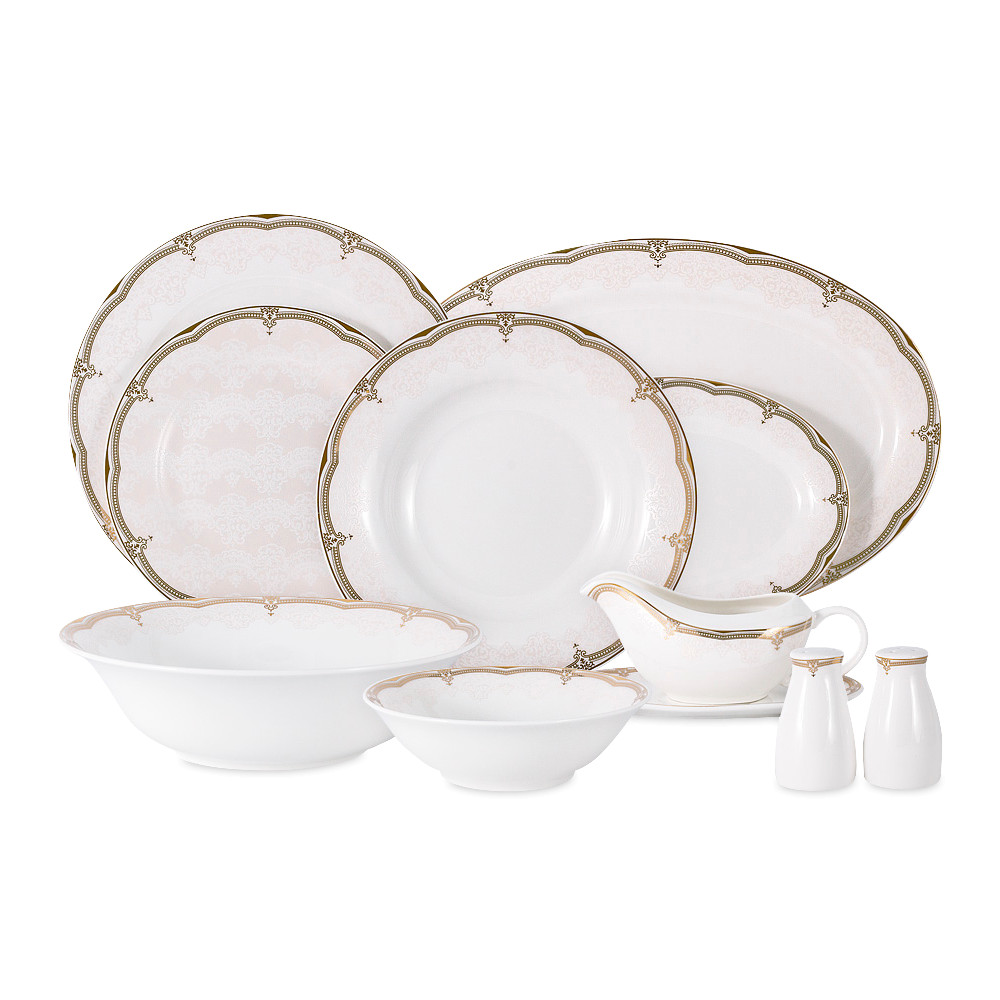 AL-18-129/27-E5 ANNA LAFARG, Сервиз столовый на 6 персон Вивьен, 27 ...